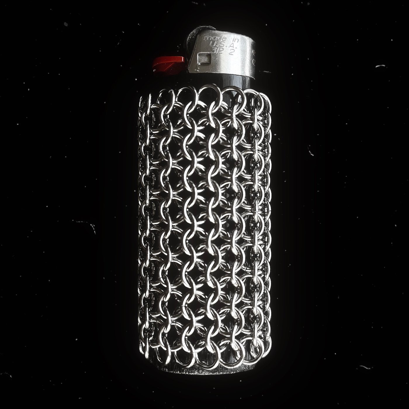 Stainless Steel Lighter Sleeve | Lady Evil Metals