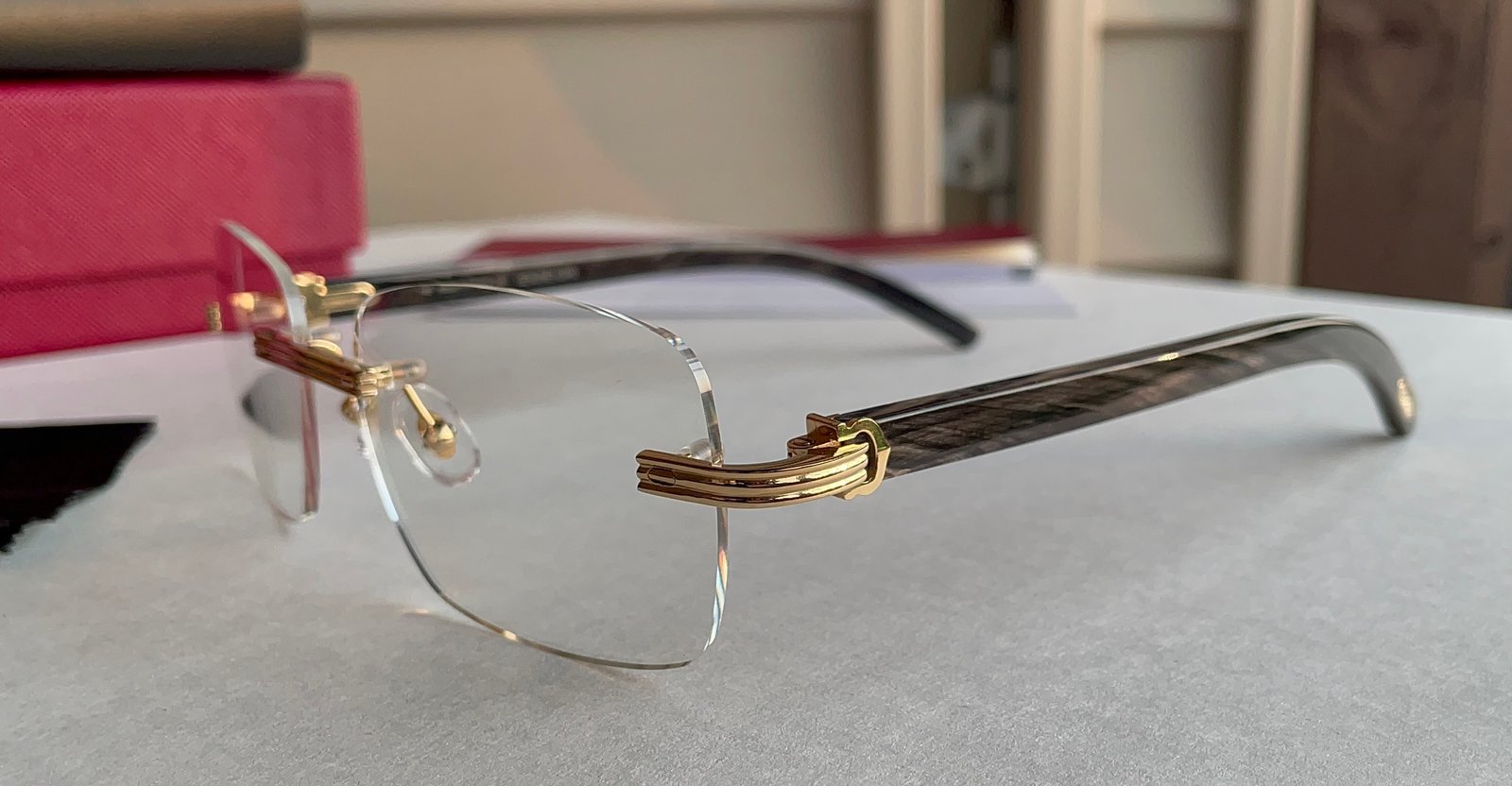 100% AUTHENTIC CARTIER 18k Real gold CT0286O - Retail | shabowhita