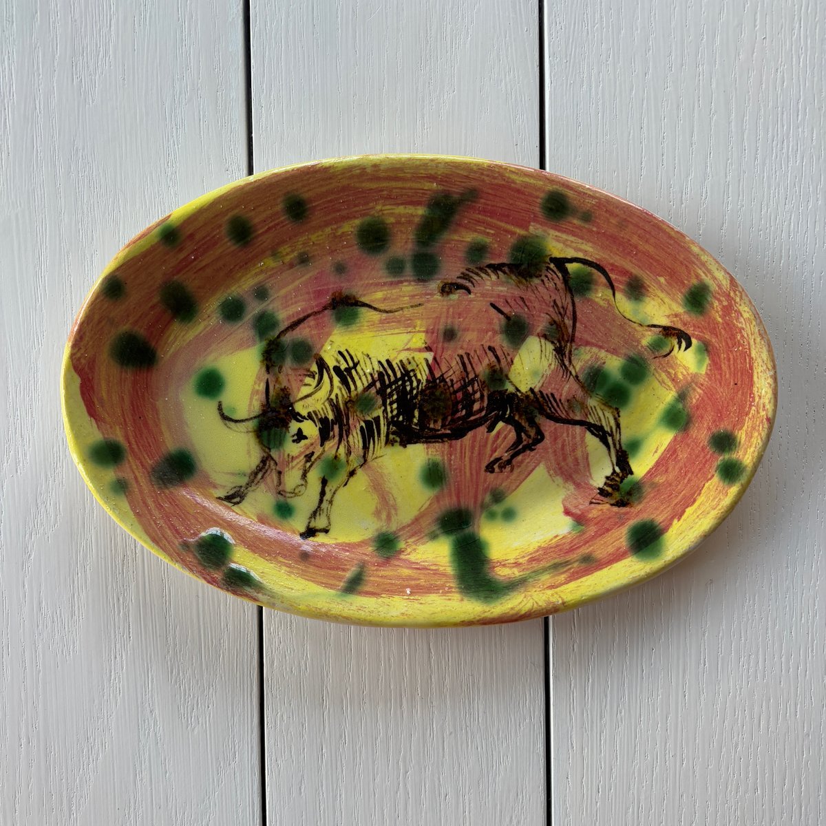 Small Bull Plate | Frolich House