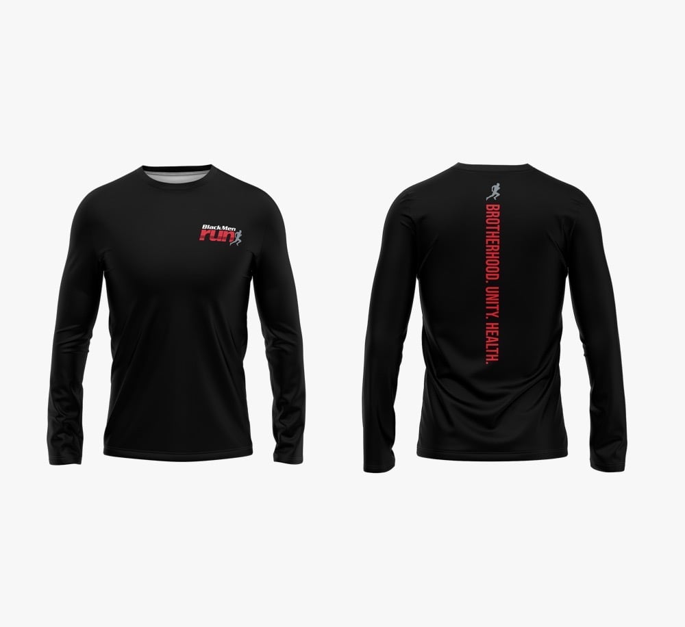 Creed Long Sleeve- Black & Red | blkmenrun