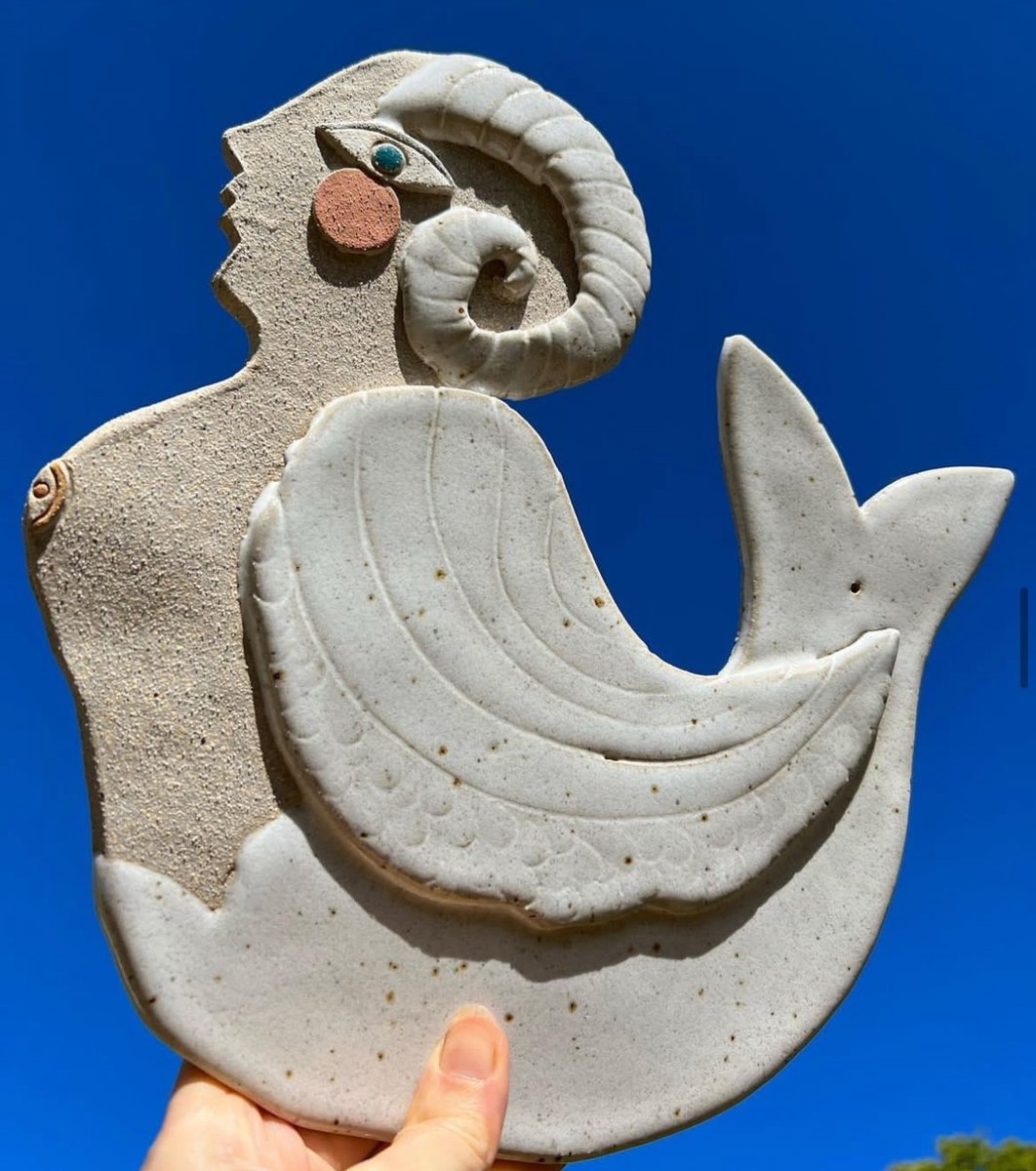 Winged sea goat | rainbowkimono