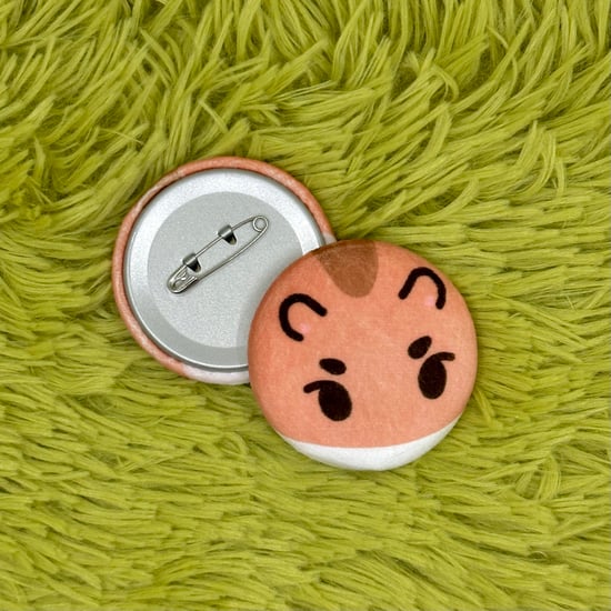 Hamjin Minky Plush Button | cherrypugpie
