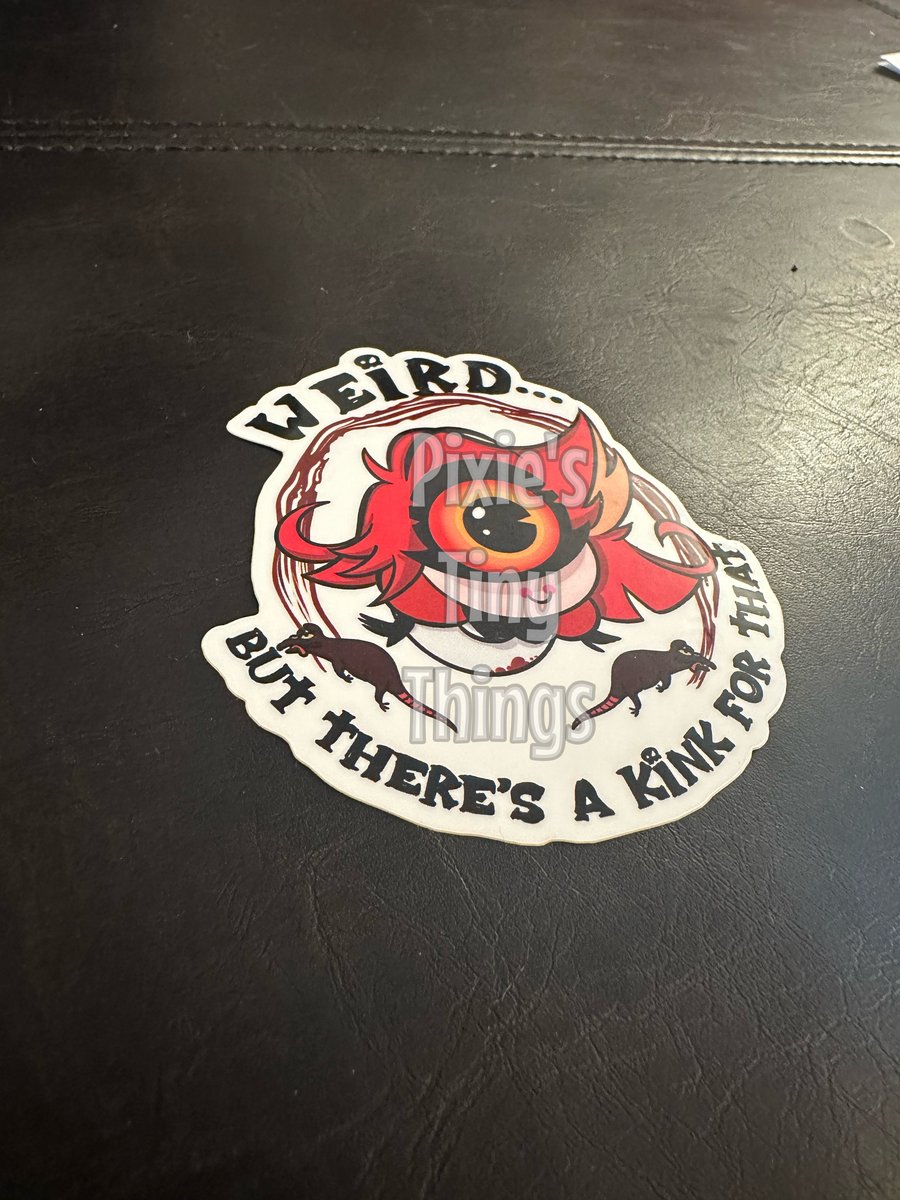 Hazbin Nifty Sticker | Pixie's Tiny Things