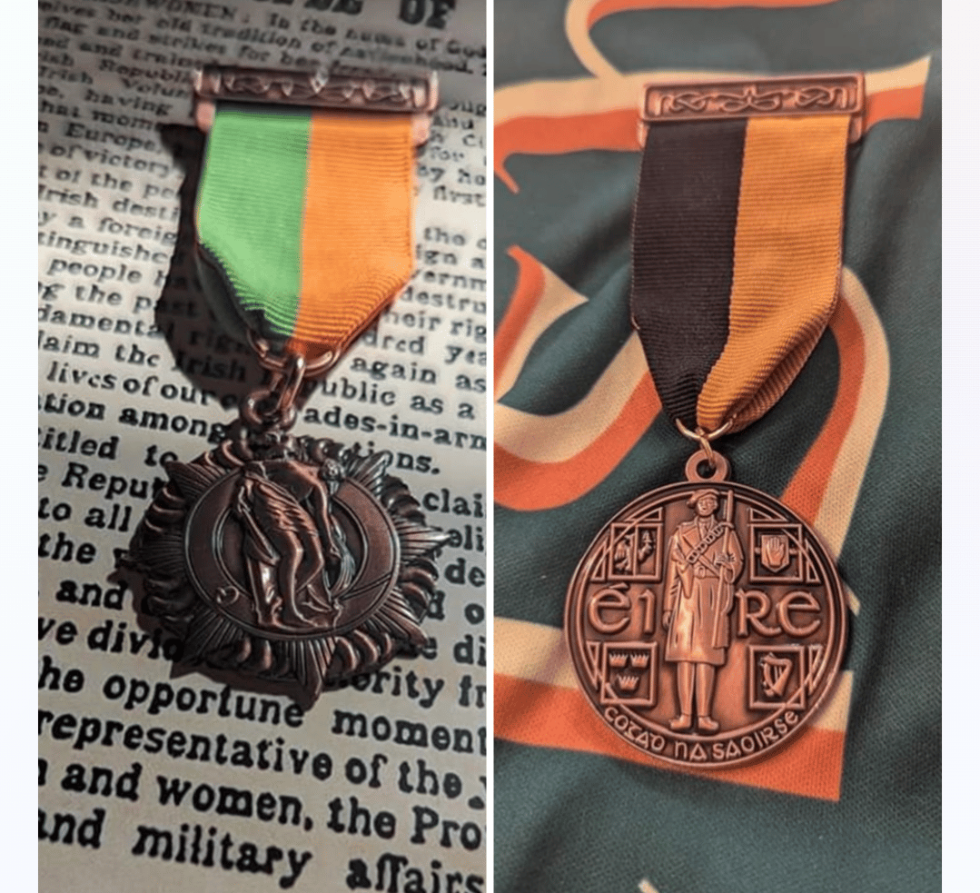 Medal Set - 1916 Easter Rising Medal & 1921 War of Independence Medal ...