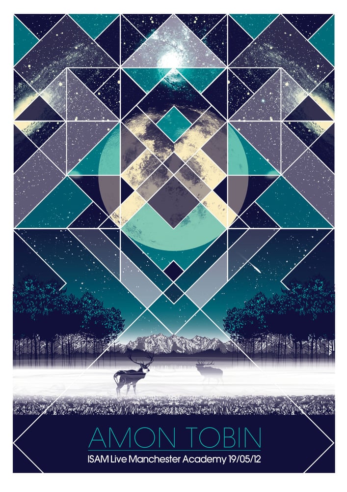 Amon Tobin ISAM / New Analog Posters