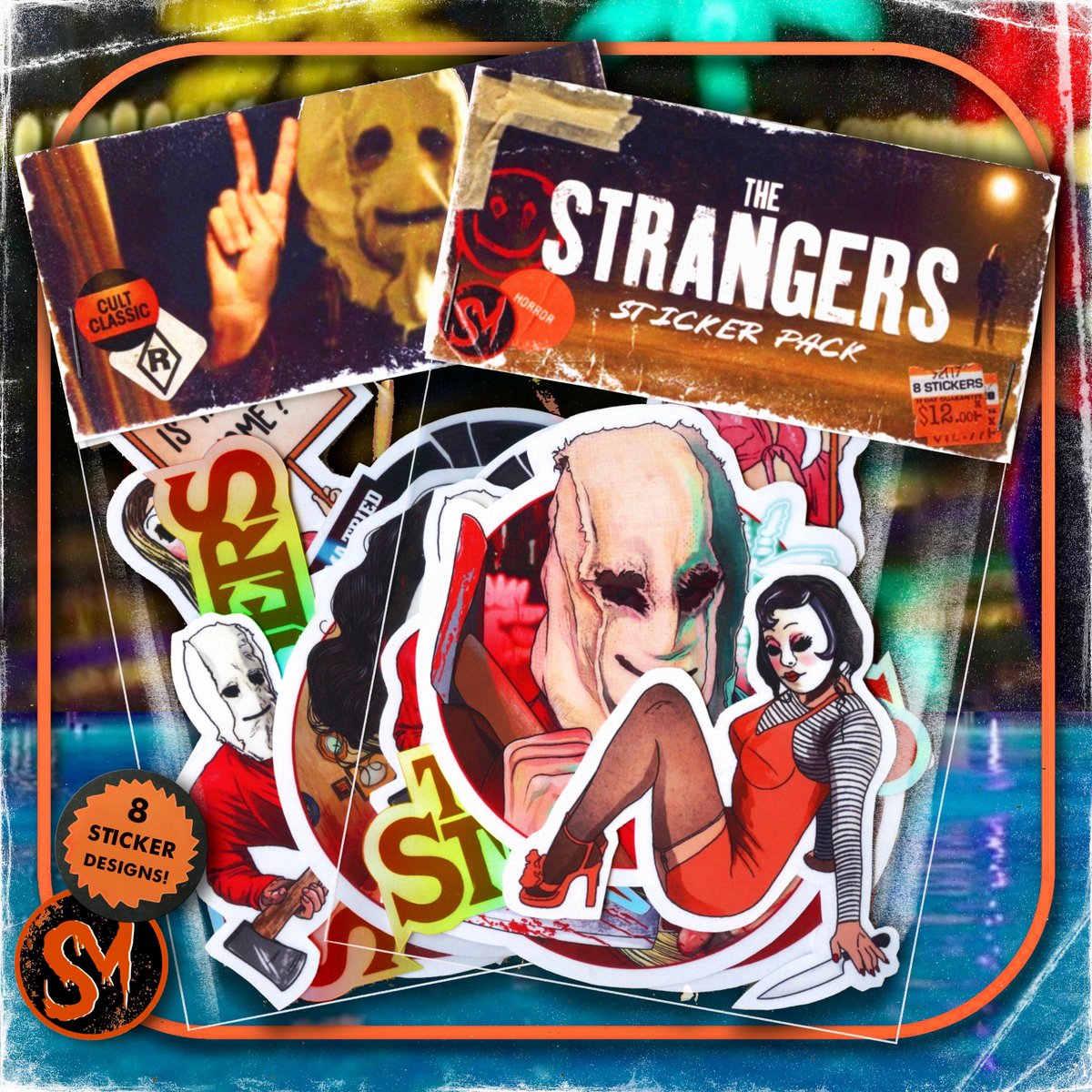 The Strangers Sticker Pack | Shawn Mansfield Art