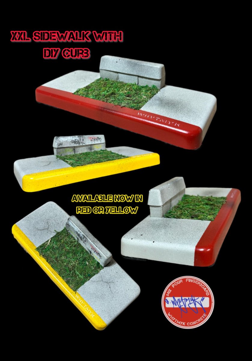 Sidewalk with diy curb ledge | WhytMyk Concrete