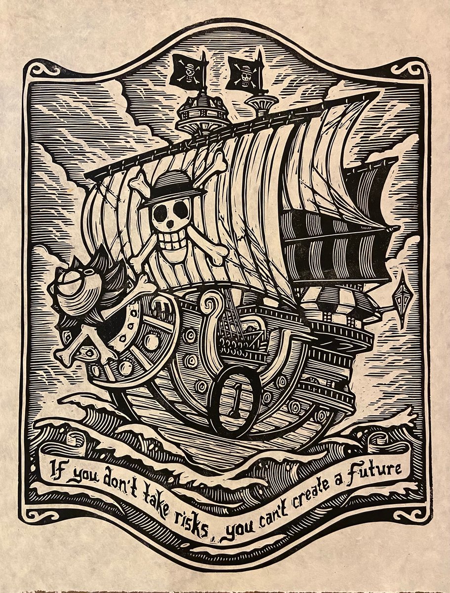 One Piece Block Print | Brian Reedy