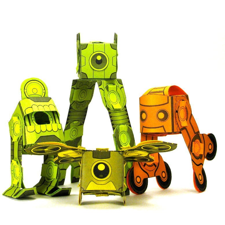 Paper Poseables — Super Combiners Series 1 - Digital File