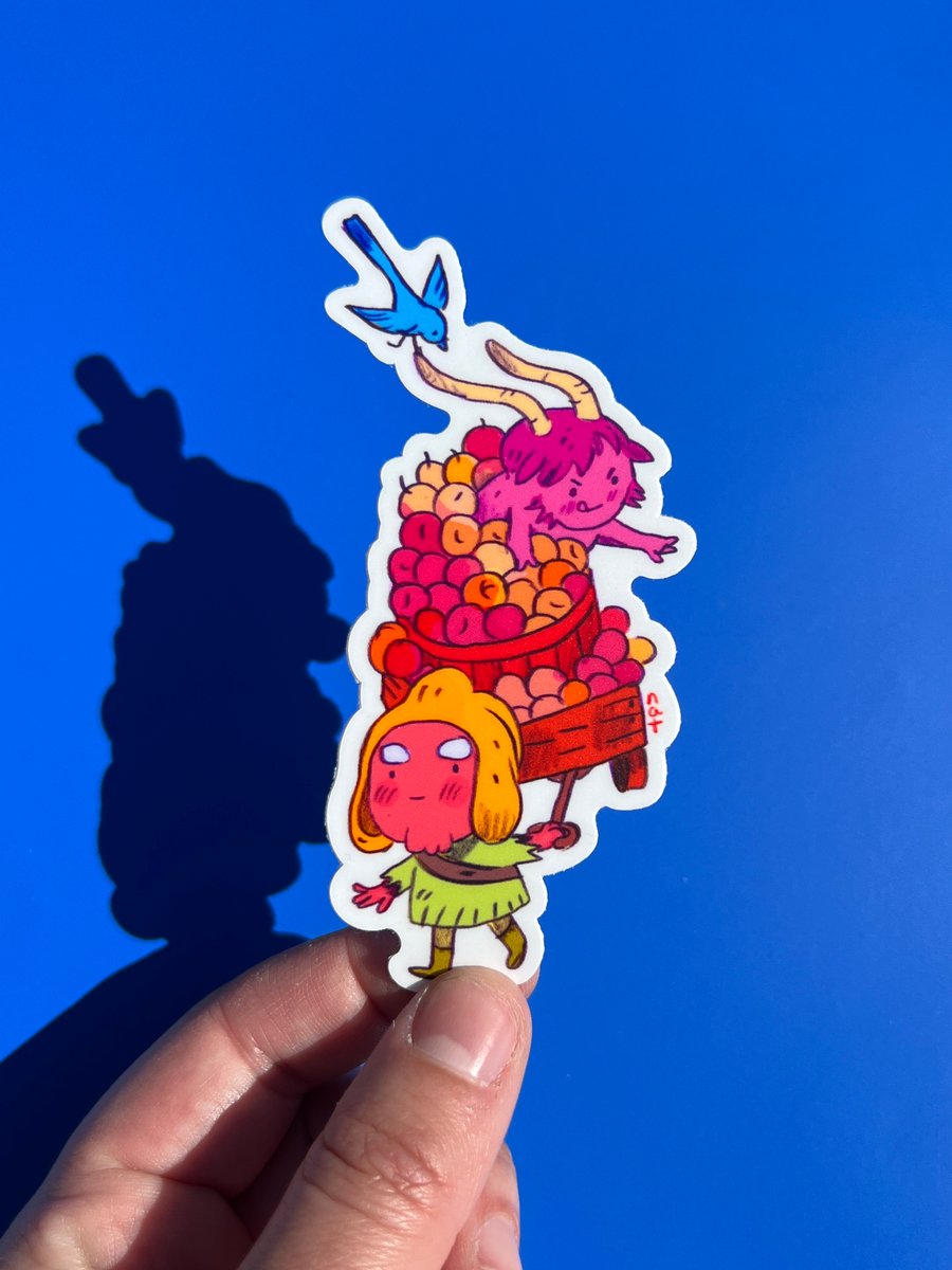 Apple Merchant Sticker | Natalie Andrewson