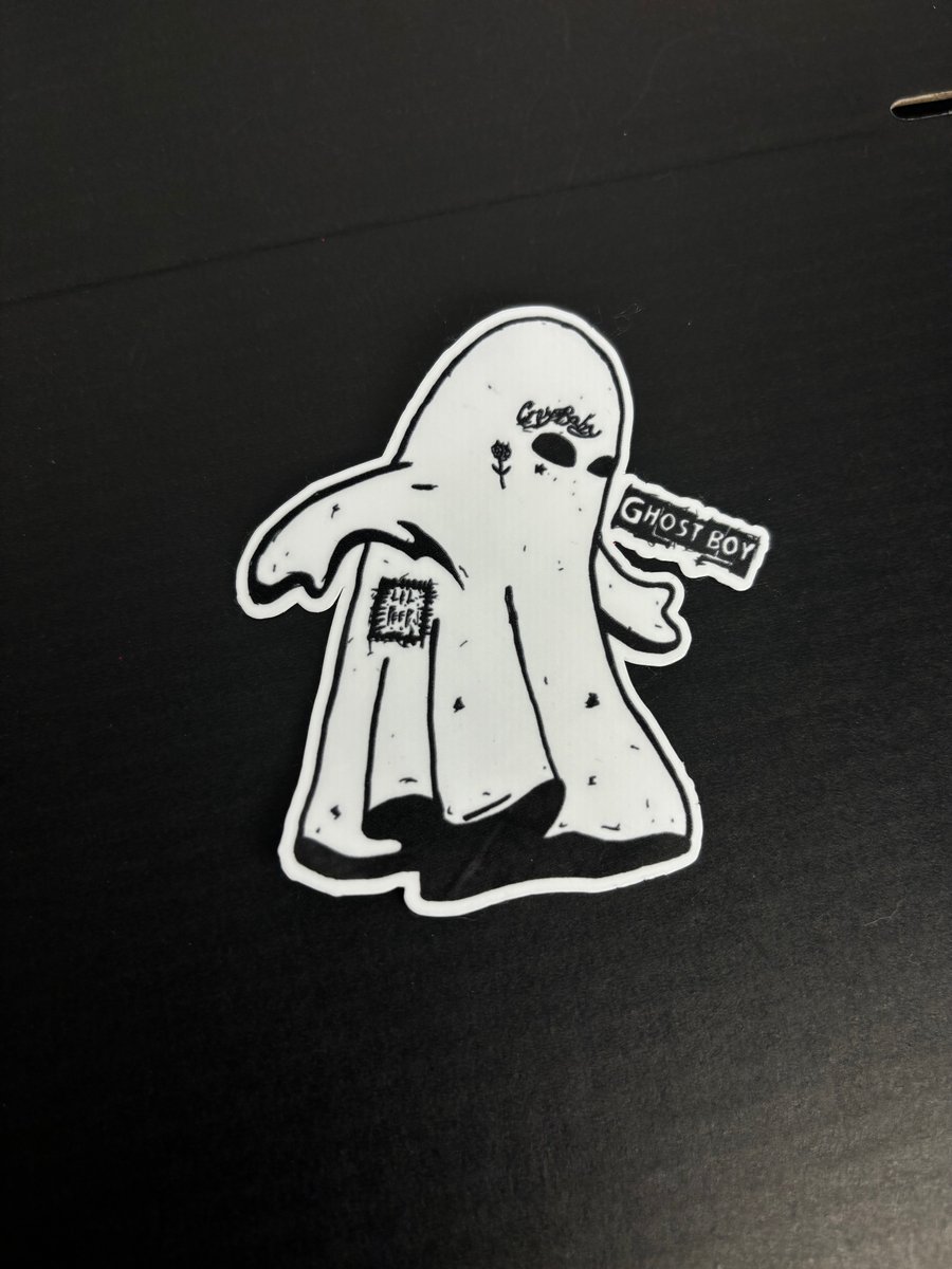Ghost boy Sticker | Beauty By $hade