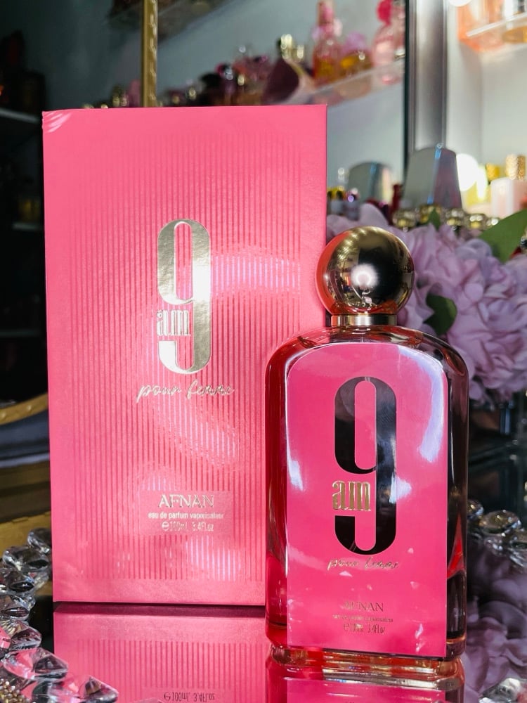 9am Pour Femme by AFNAN | Pink Stiletto Scents
