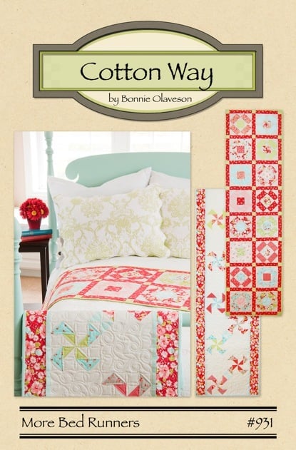 Cotton Way — More Bed Runners - PDF Pattern #931