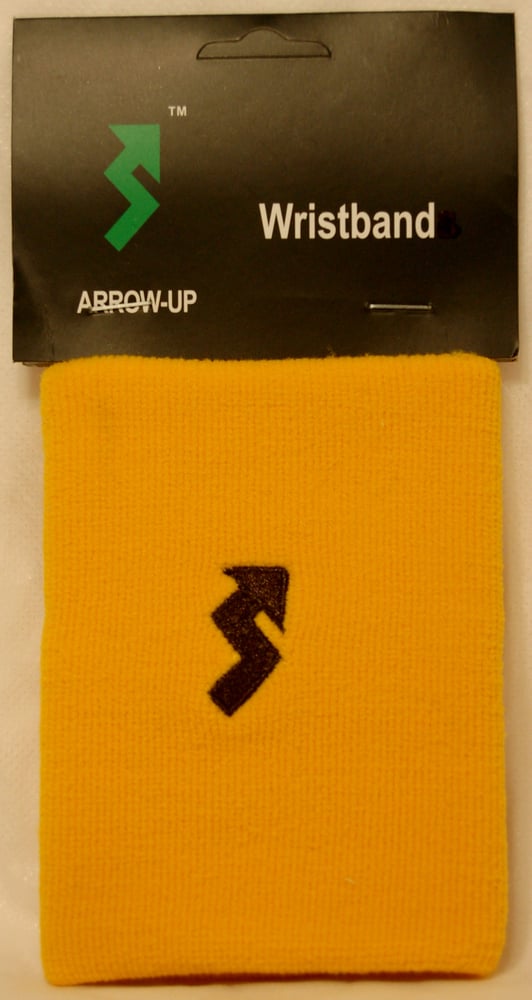 Arrow-up — Wristbands (Yellow)