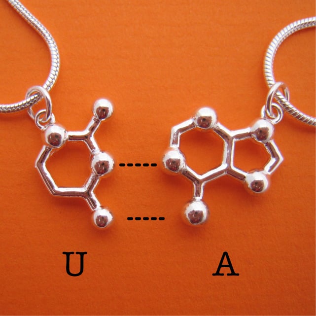 DNA/RNA friendship necklaces | Made With Molecules