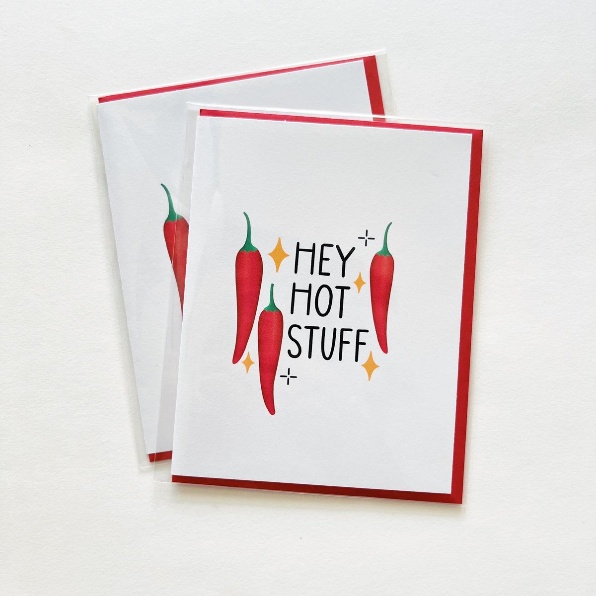 Hey Hot Stuff Card | lavenderdanielle