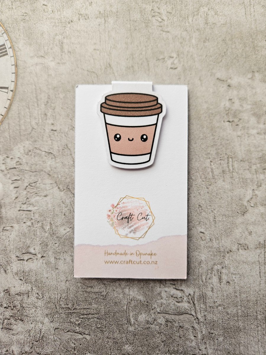 Coffee Cup Bookmark | Craft Cut