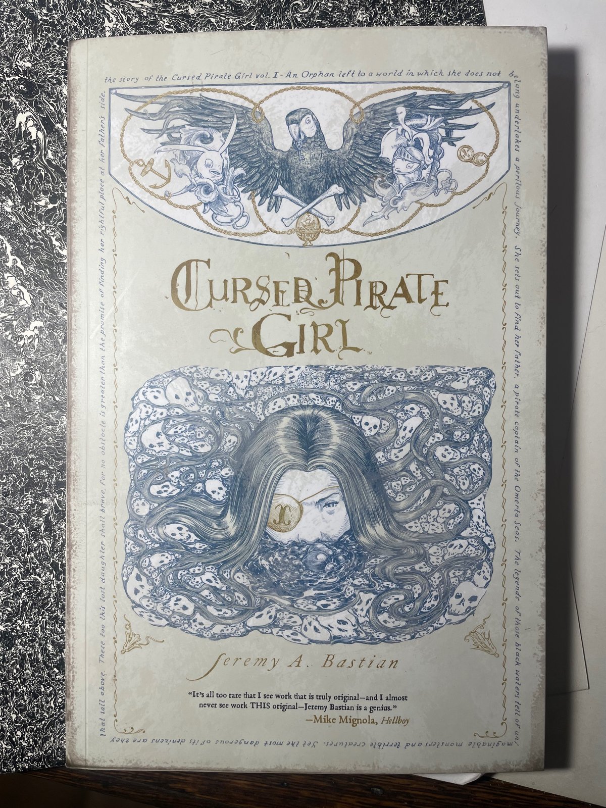 the Art of Jeremy Bastian — Cursed Pirate Girl vol 1 soft cover trade ...