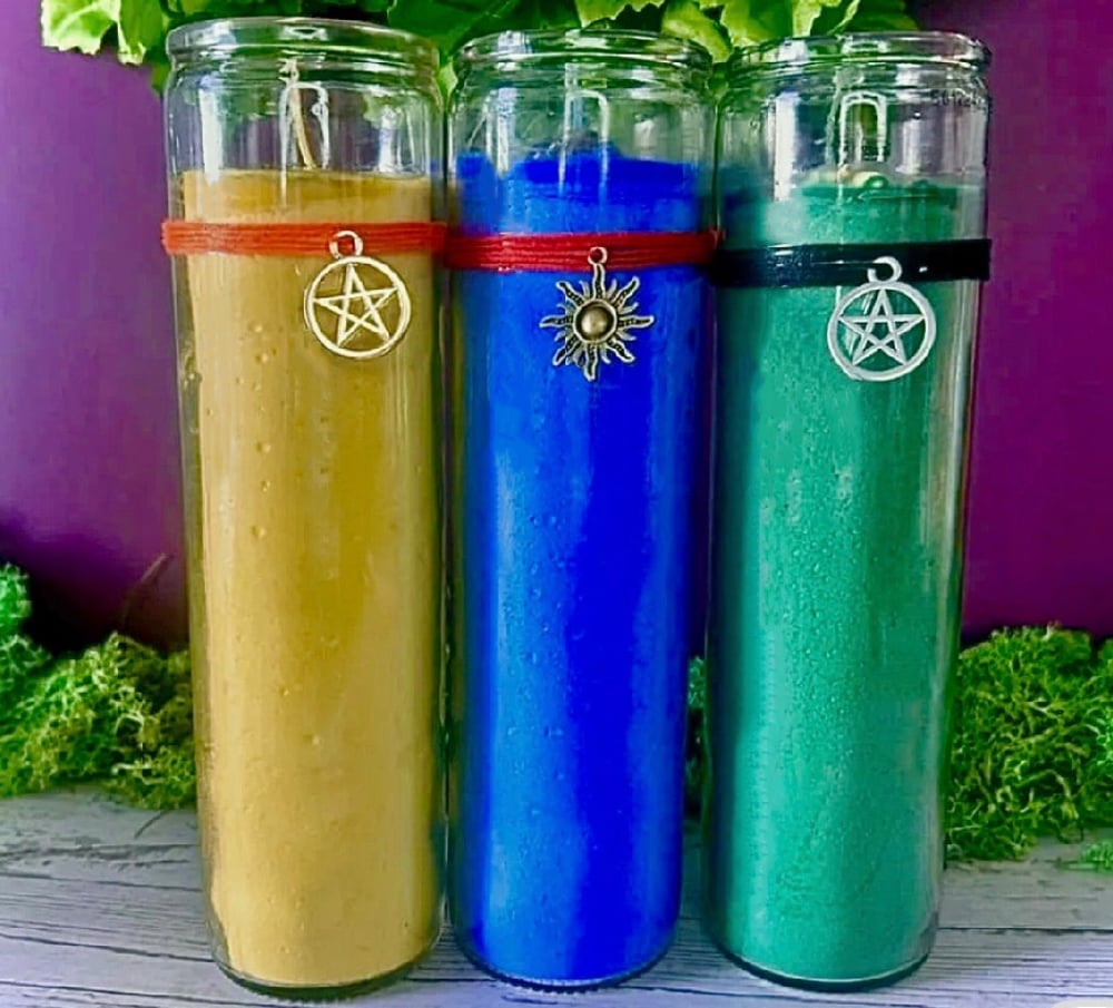 PRE-ORDER. Custom Deity Candles | SpiritualiTEA