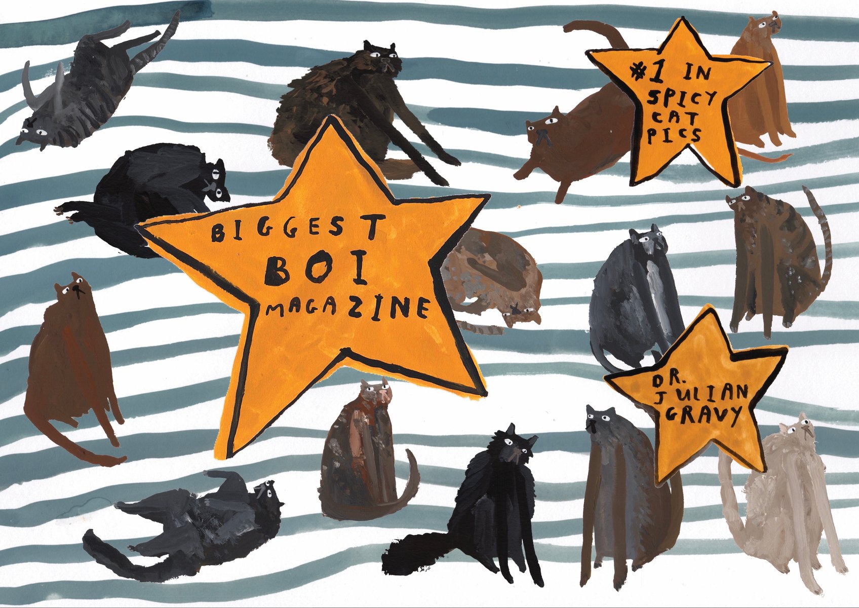 BIGGEST BOI MAGAZINE (comic) | Dr Julian Gravy