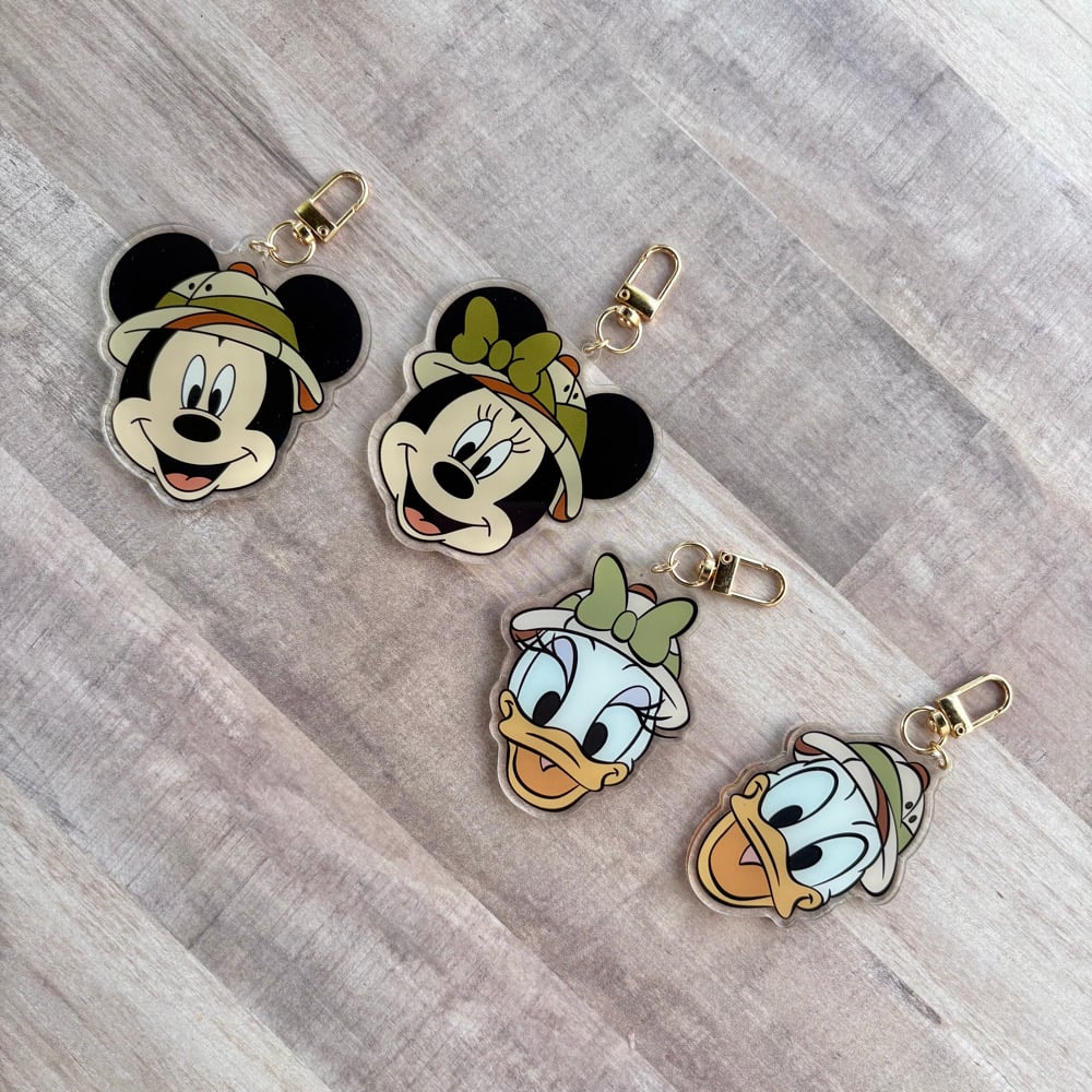 safari friends bag charm | Sew Magic Co.