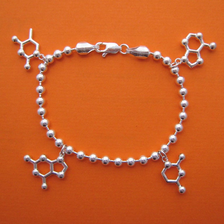 DNA bases bracelet | Made With Molecules