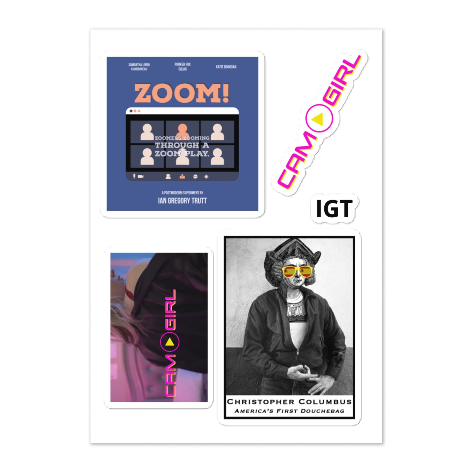 IGT Projects Sticker Pack | Ian Trutt - Writer