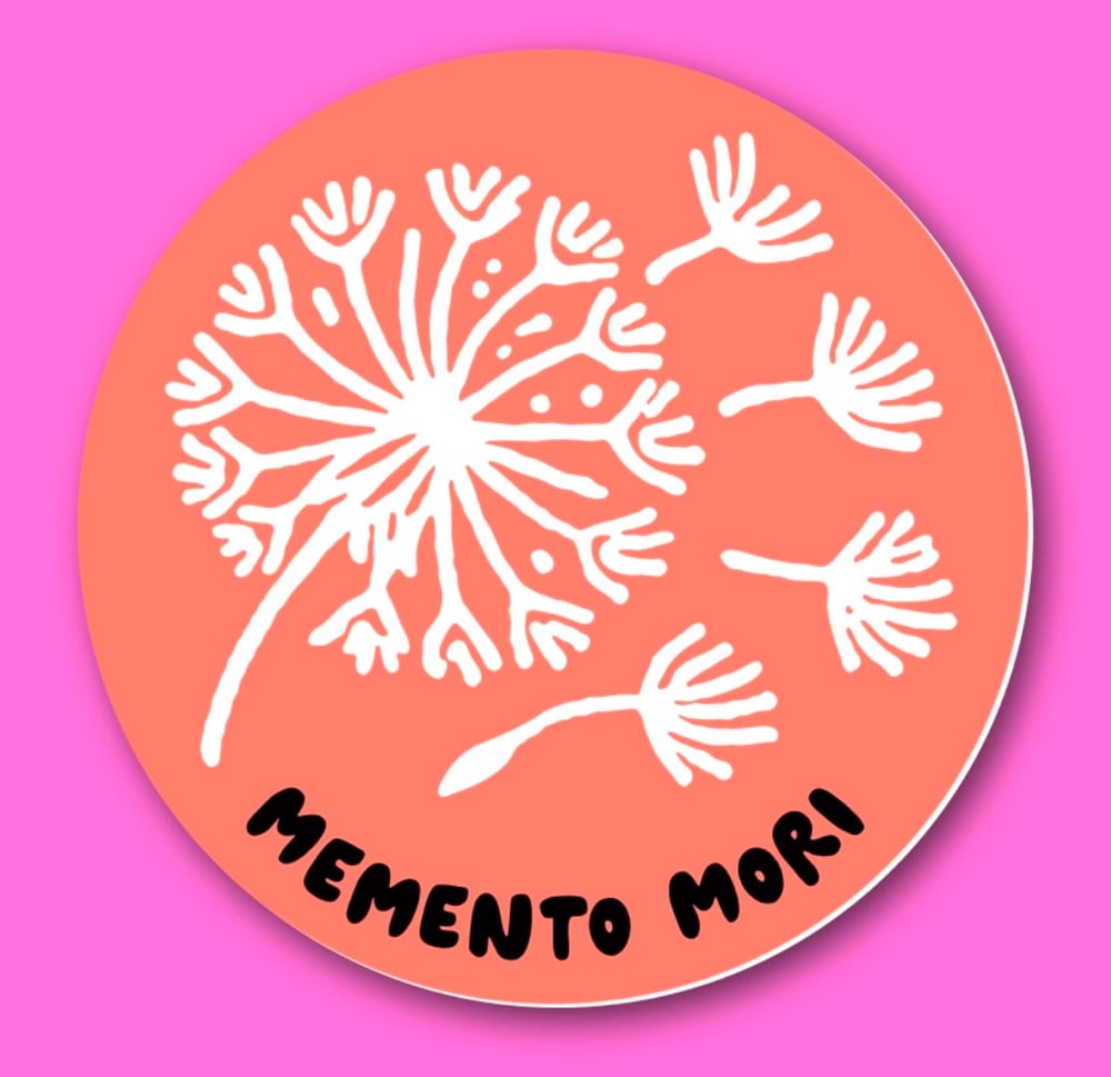 “Memento Mori” Sticker 3 pack. | Leigh McKolay Design