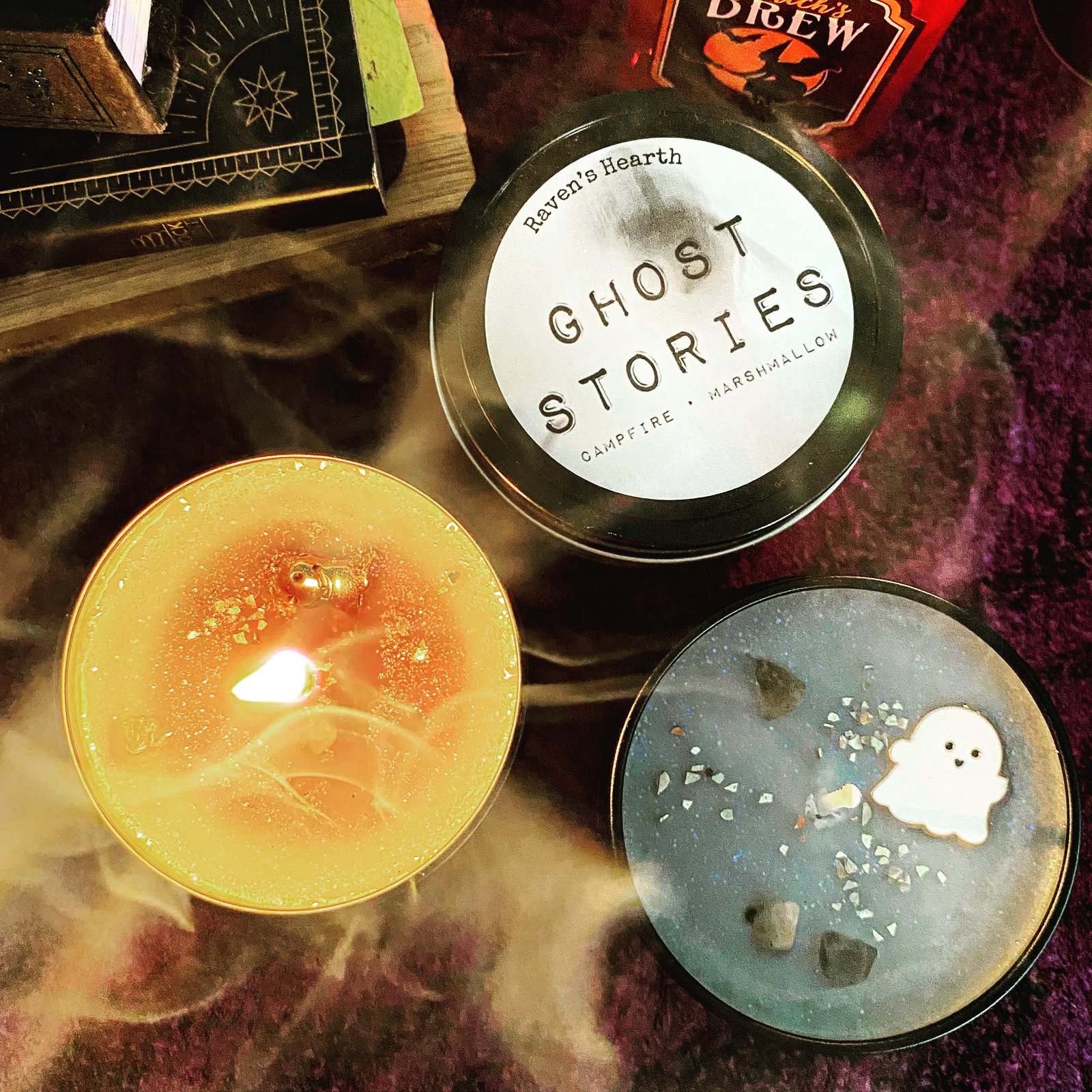 GHOST STORIES Soy Candle 👻 New for Fall 2022 | Raven's Hearth