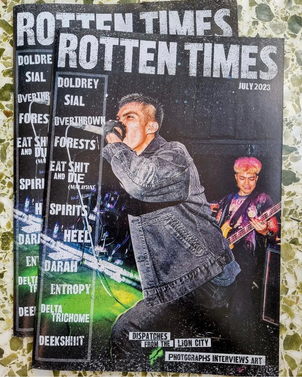 Rotten Times July 2023 Zine | Rotten To The Core Records