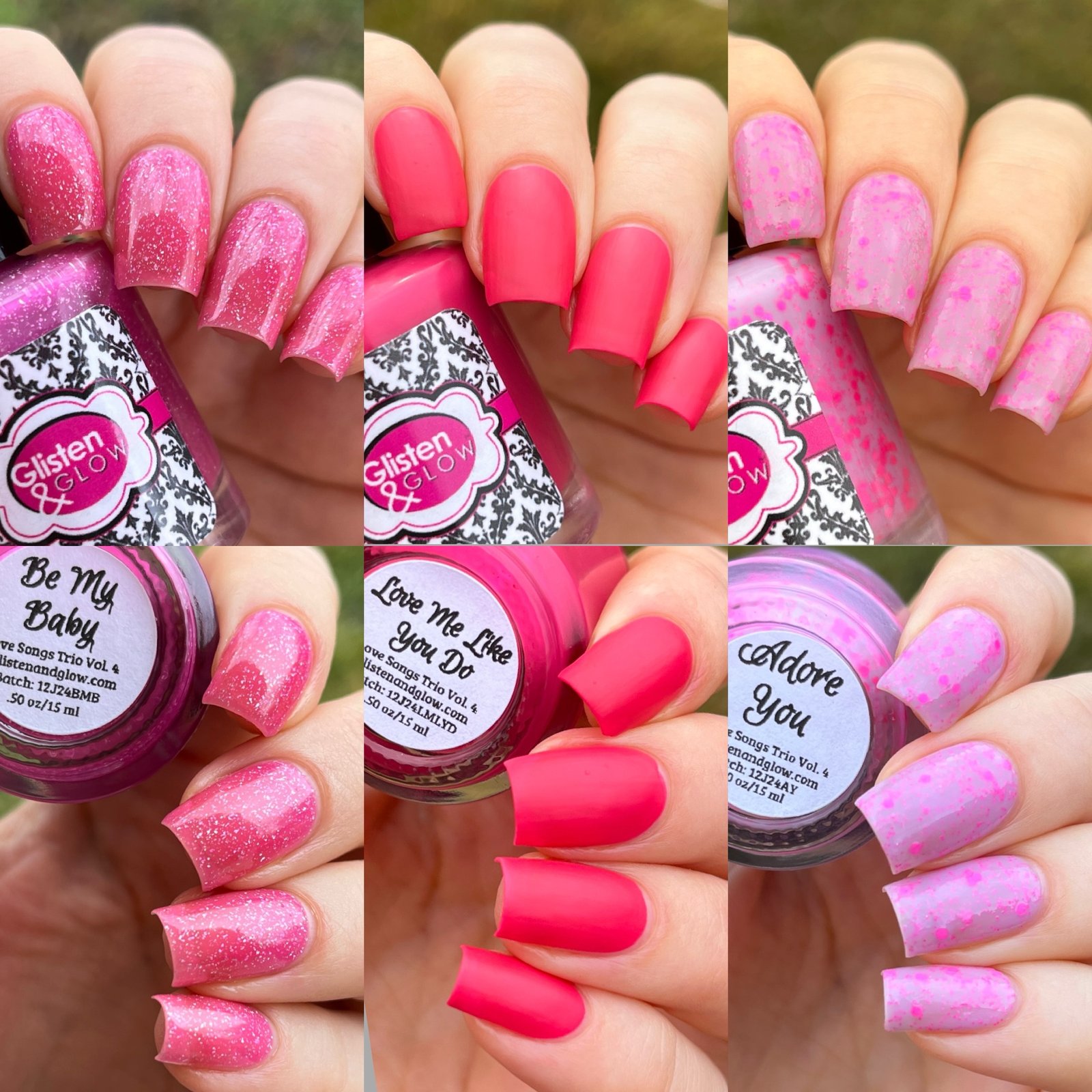 Glisten & Glow — Glisten & Glow Love Songs Trio Vol. 4 (Full Collection)