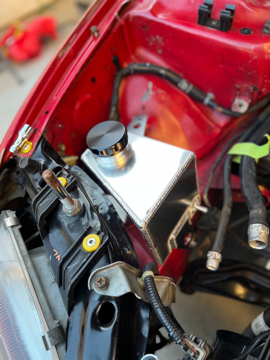 Civic EG Coolant Overflow Tank | Kellybuilt Fabrication