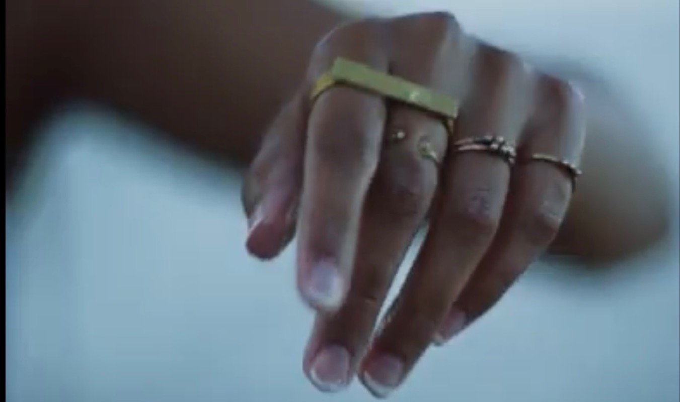 Brass Knuckles Wedding Ring