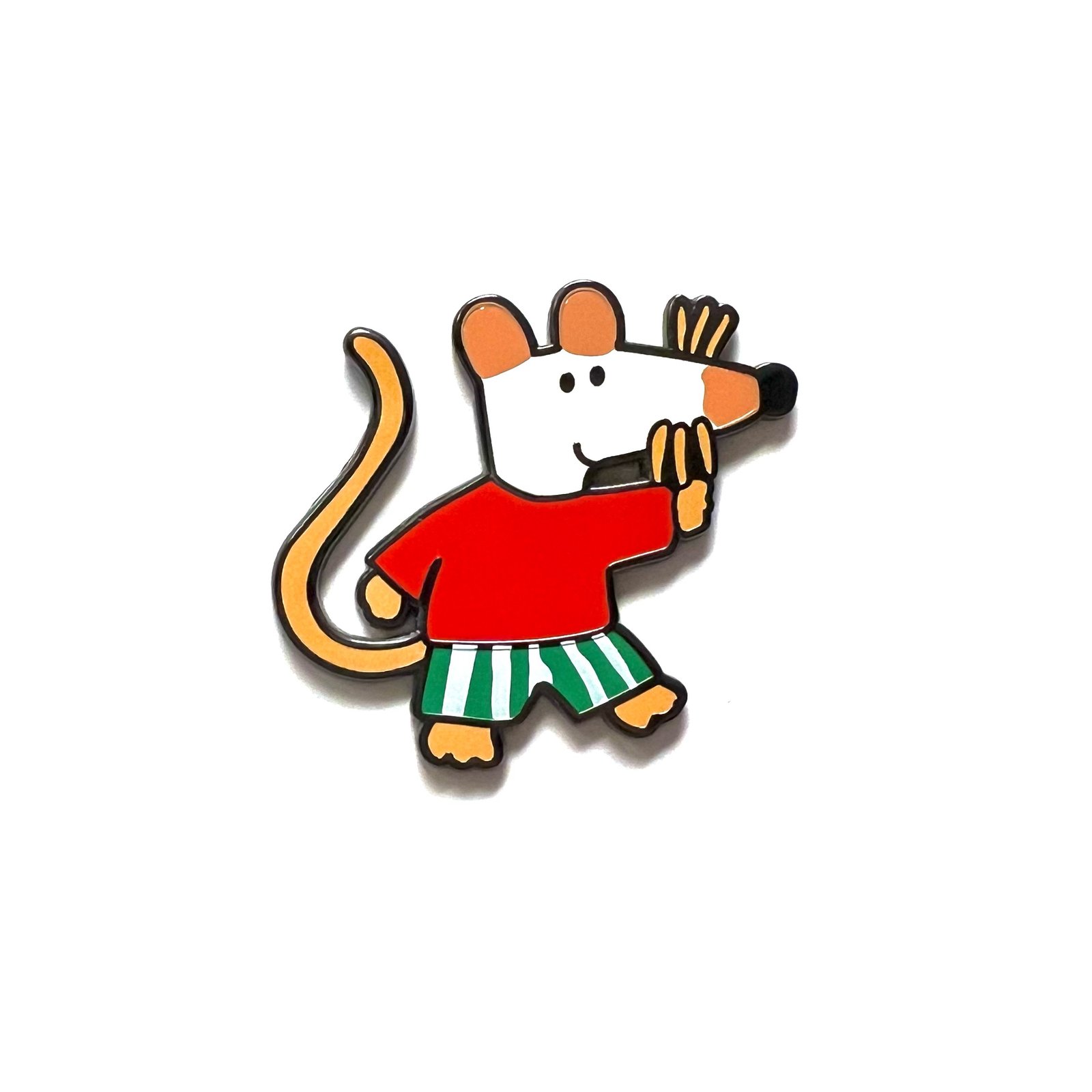 “Maisy Mouse” Nostalgic Book Cartoon Enamel Pin | Millypins