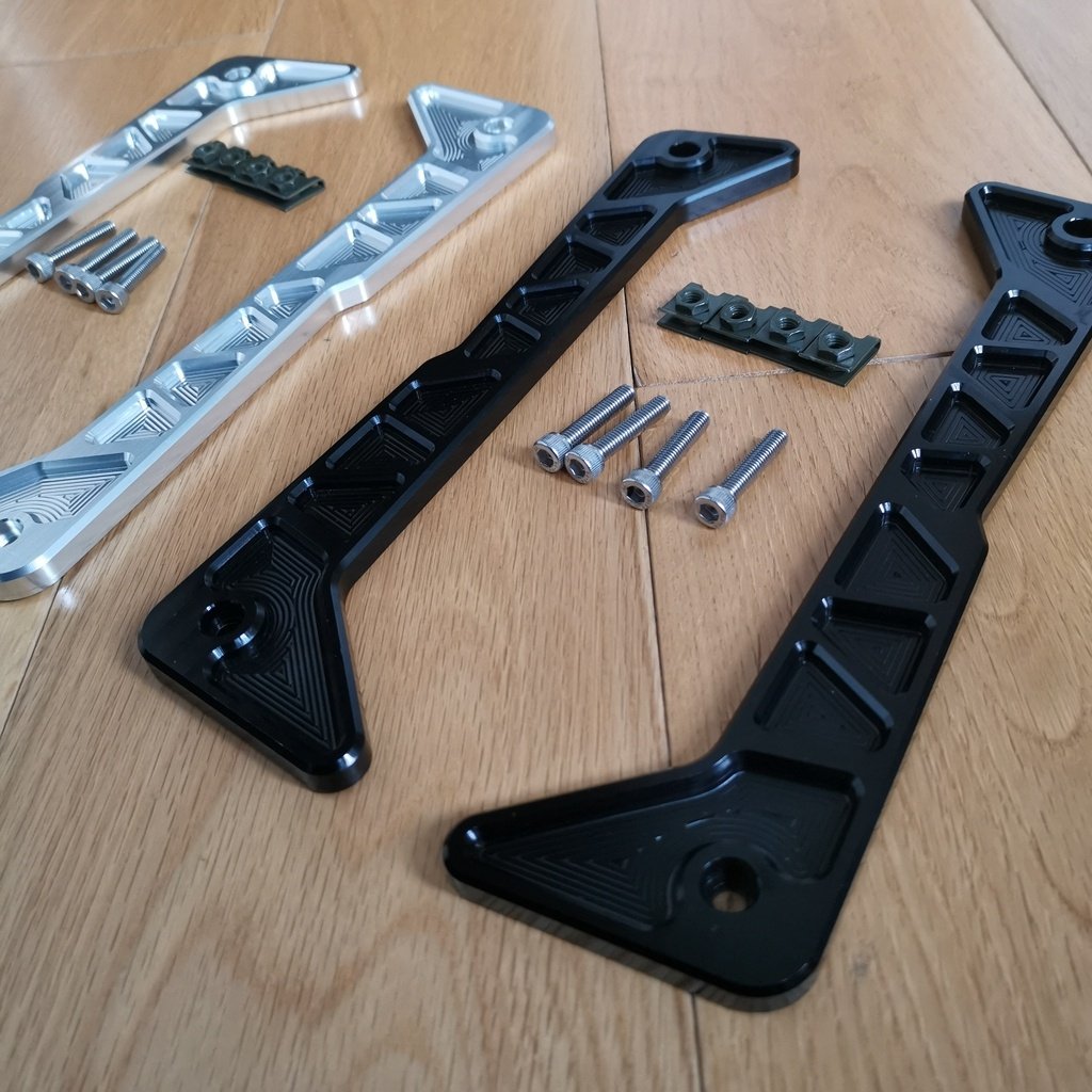 Honda Ruckus Parts CNC Billet Side Steps | Reckless Customs