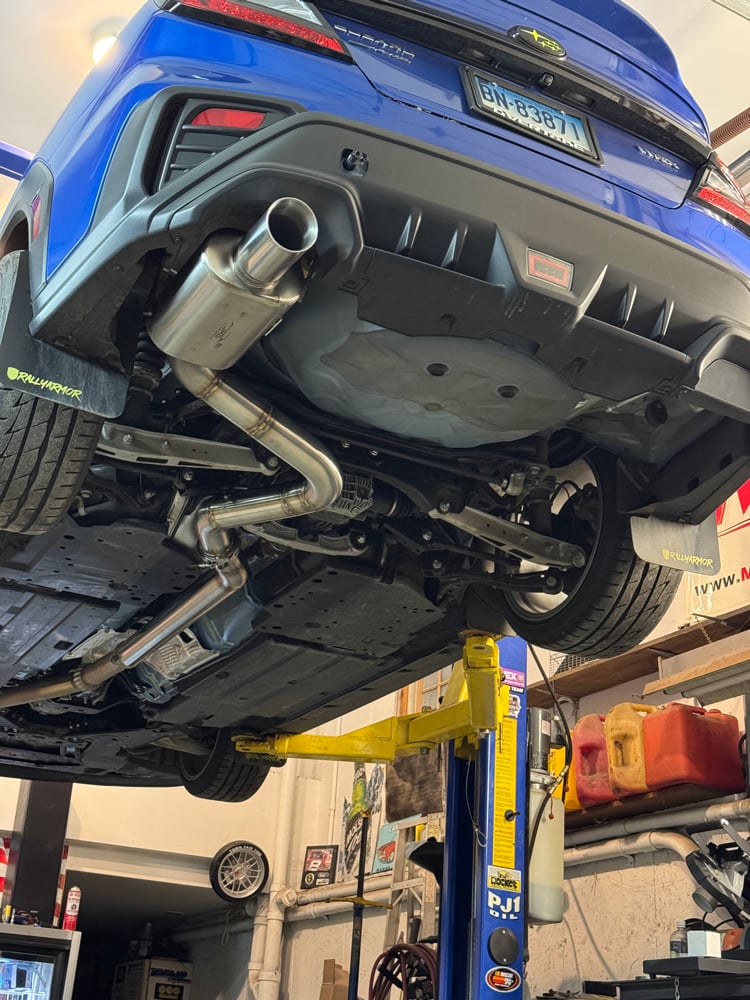 22+ WRX Single Exit Exhaust System | Function Fab