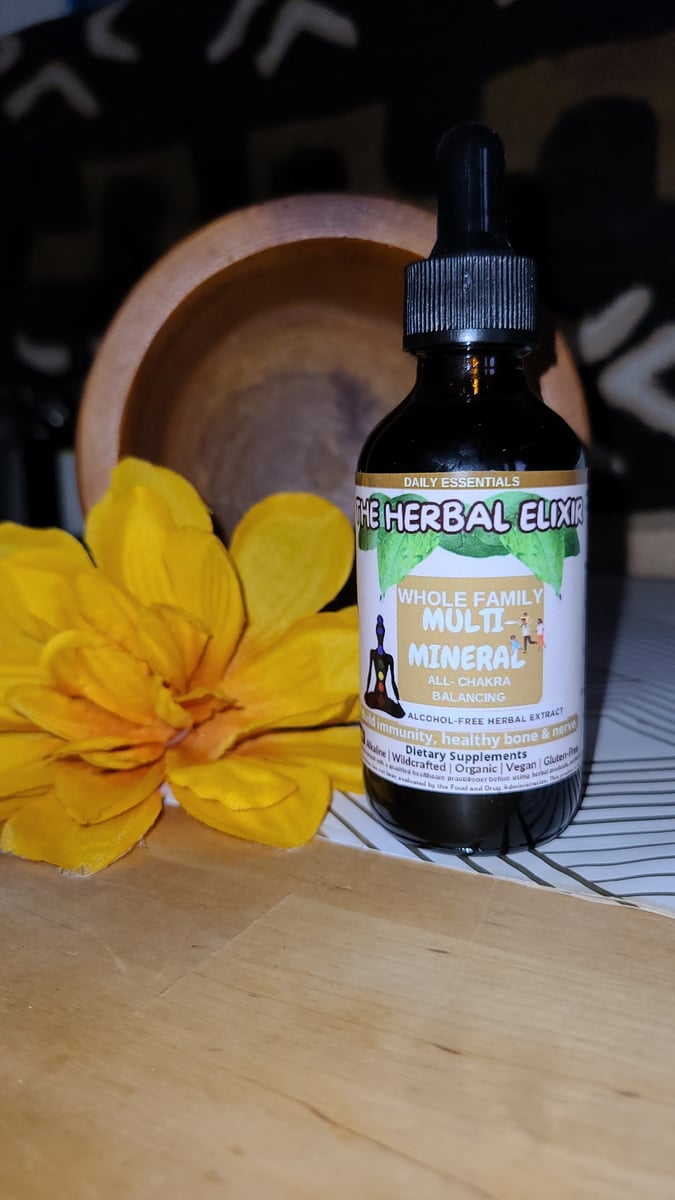 Multi-Mineral Tincture | The Herbal Elixir