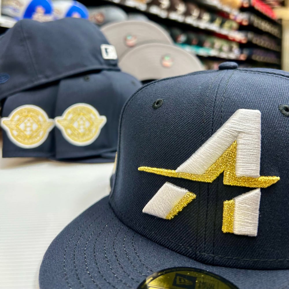 New Era 59Fifty Oceanside Navy- Gold City Connect | Bigg City Cap Zone