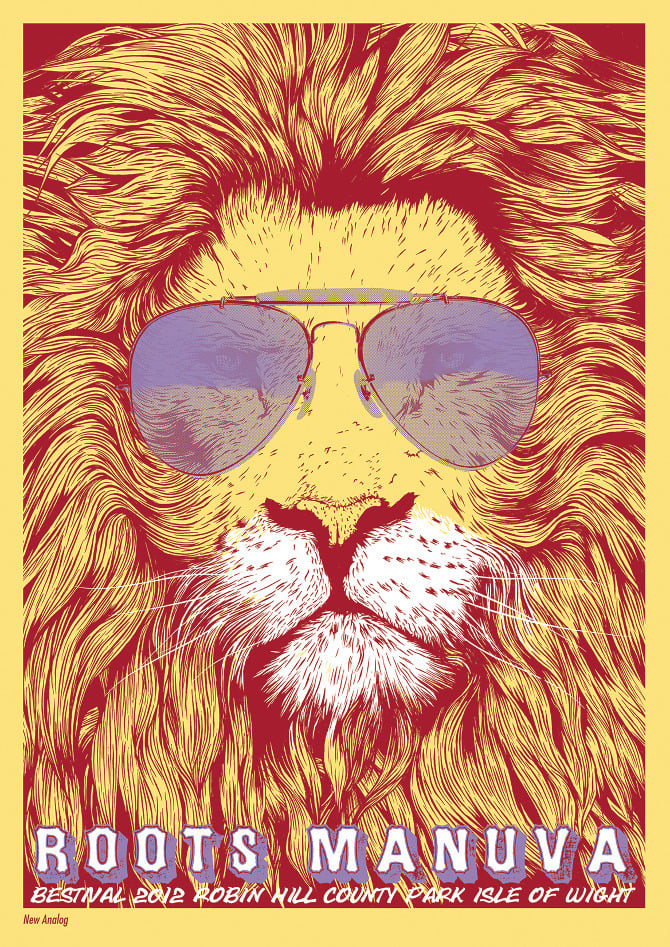 Roots Manuva / New Analog Posters