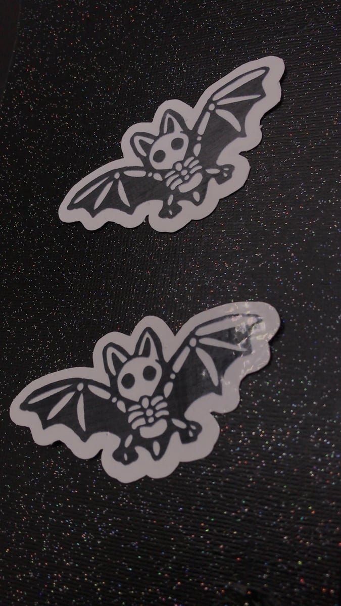 Bat Sticker | Beauty By $hade