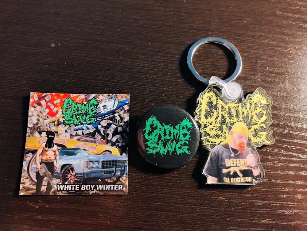 Pocket Slug Collectable limited run Merch Pack | Crime Slug