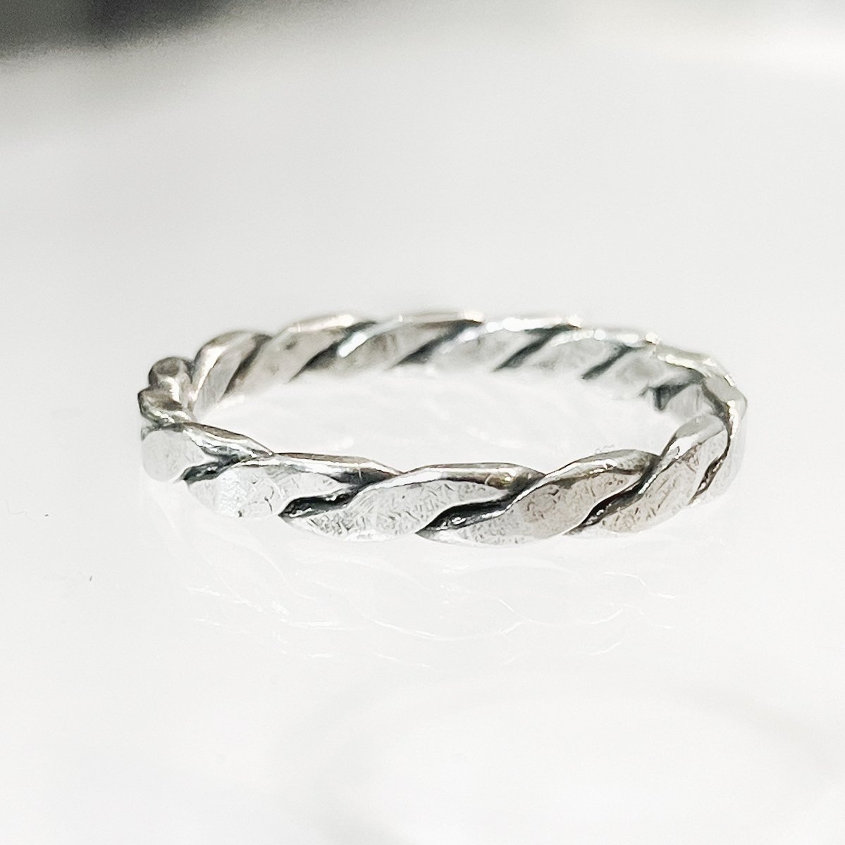 Interlock Silver Band | B.Link
