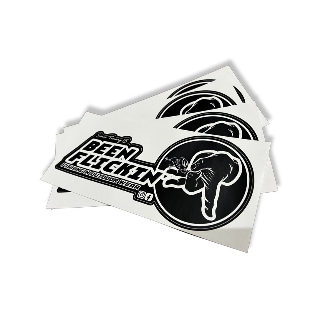 Stickers | Been Flickin' Fishing N Outdoor Wear