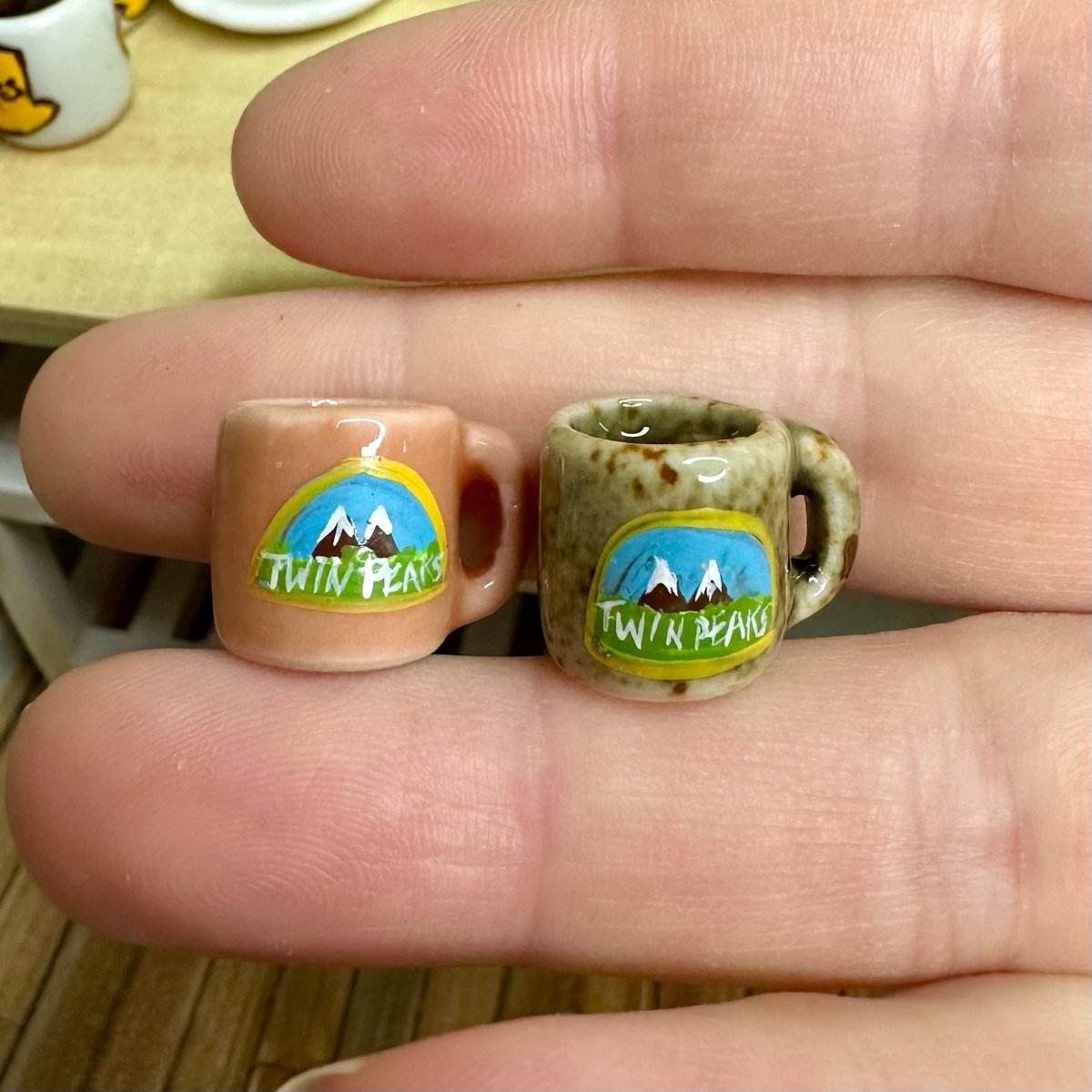 Miniature Double Peaks Mug | Harnett Studio