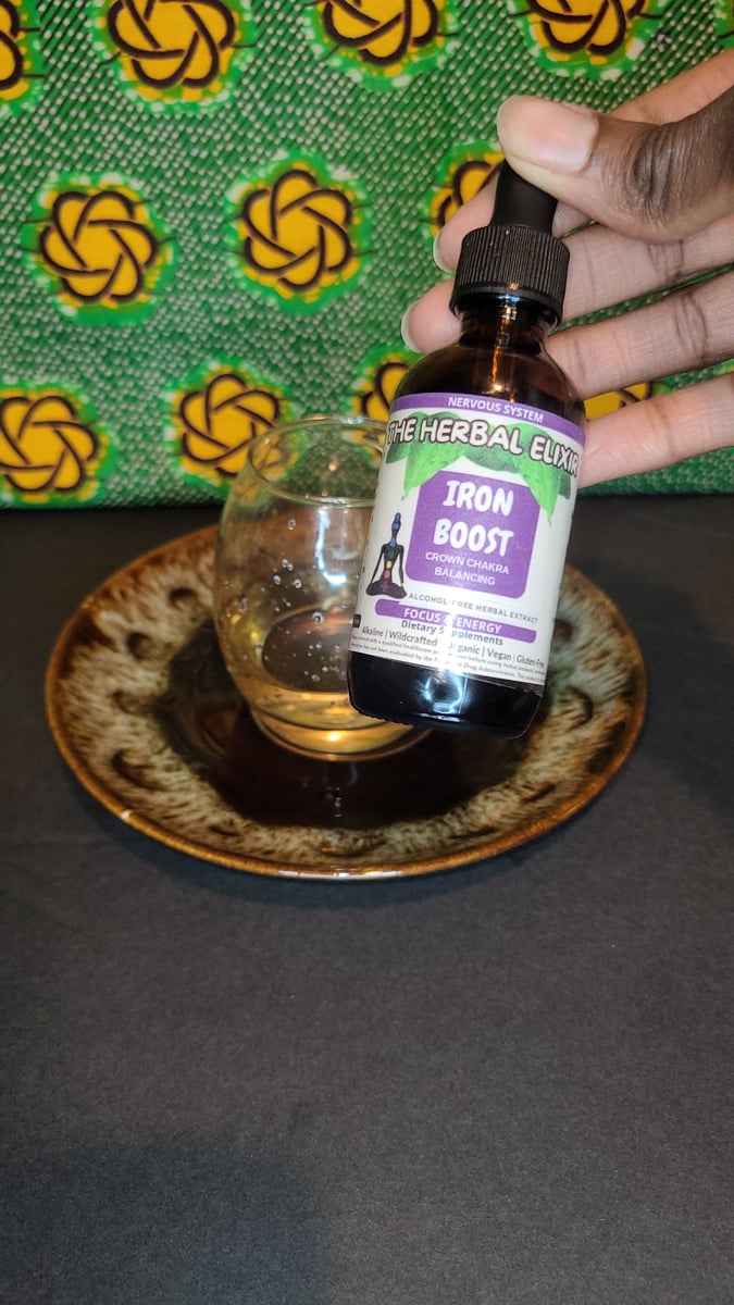Iron Boost (Crown Chakra) | The Herbal Elixir