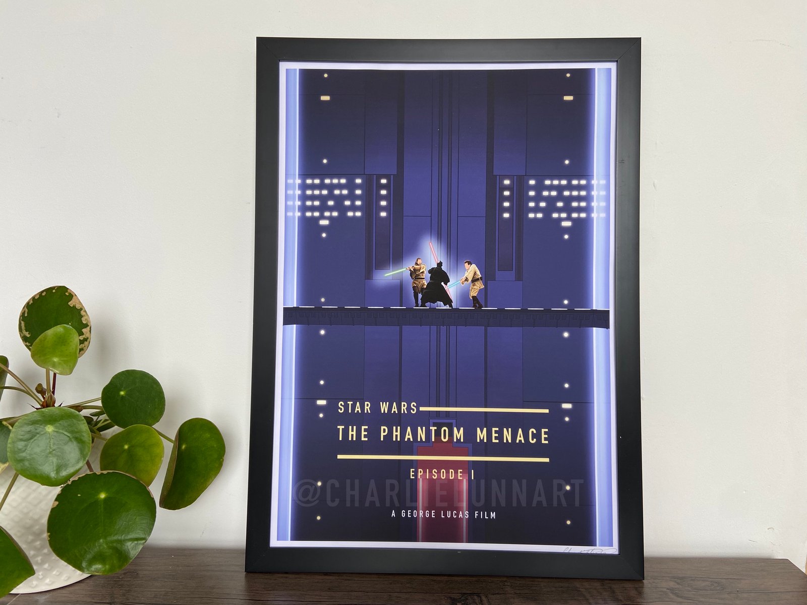 Star Wars Episode 1 - The Phantom Menace | Charlie Lunn Art