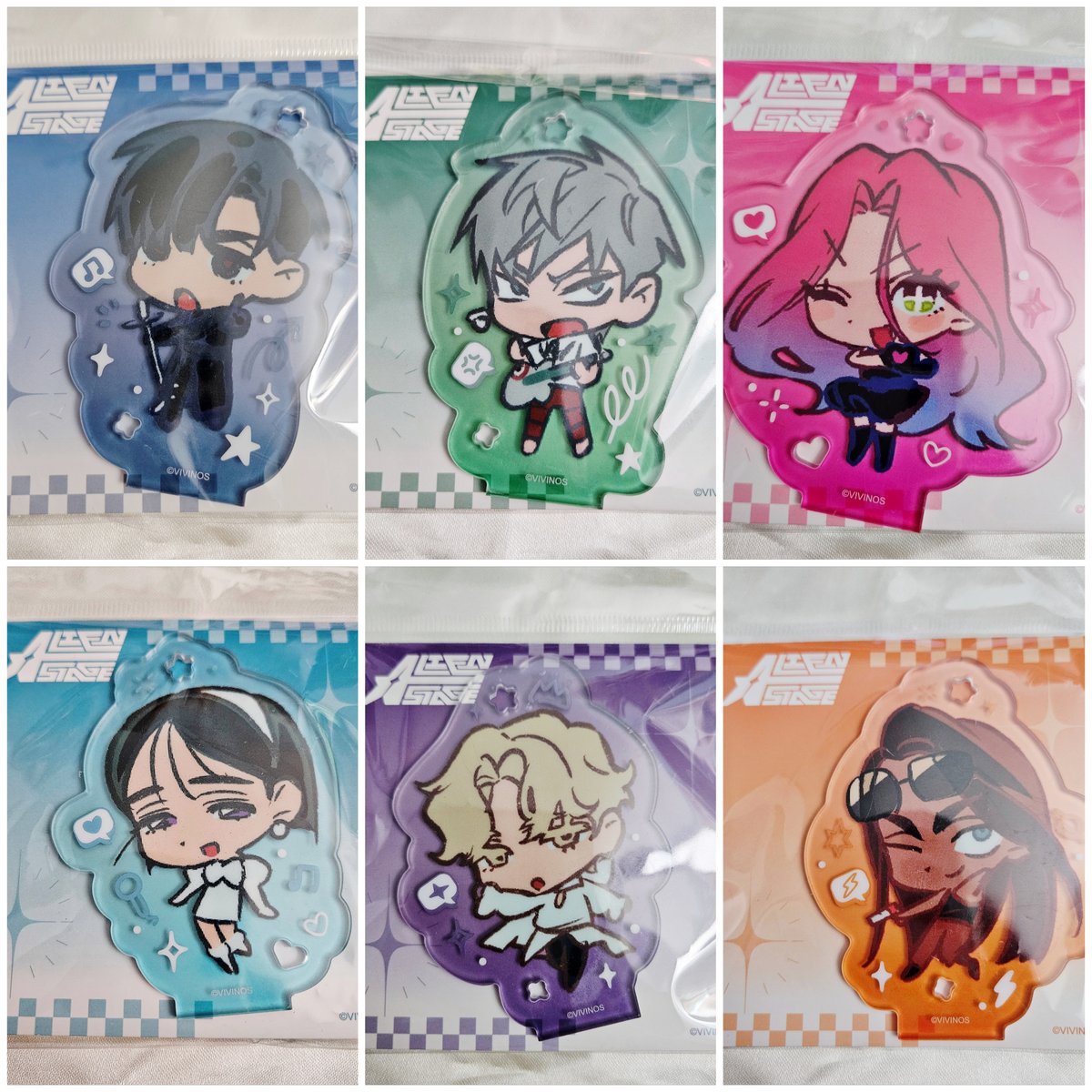 [ALNST] Alien Stage Sweet Dream Cafe Keychain Stand | Bearries