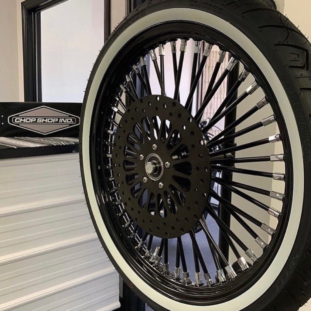 21” King Spoke Rim, Tire & Rotor Package (Options Available) / Chop ...