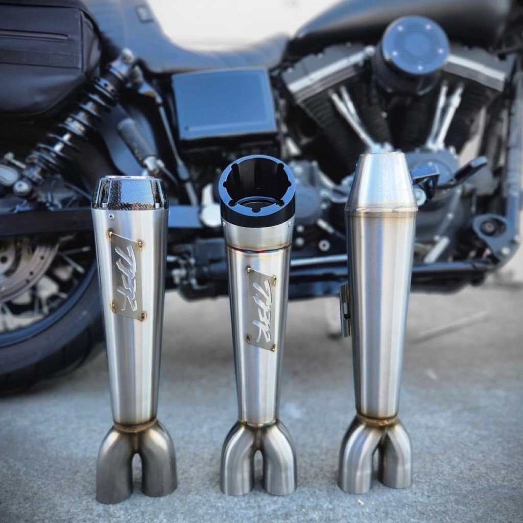 Two Brothers 2-1 Exhaust (for Sportster, Dyna, Softail & Touring Models ...