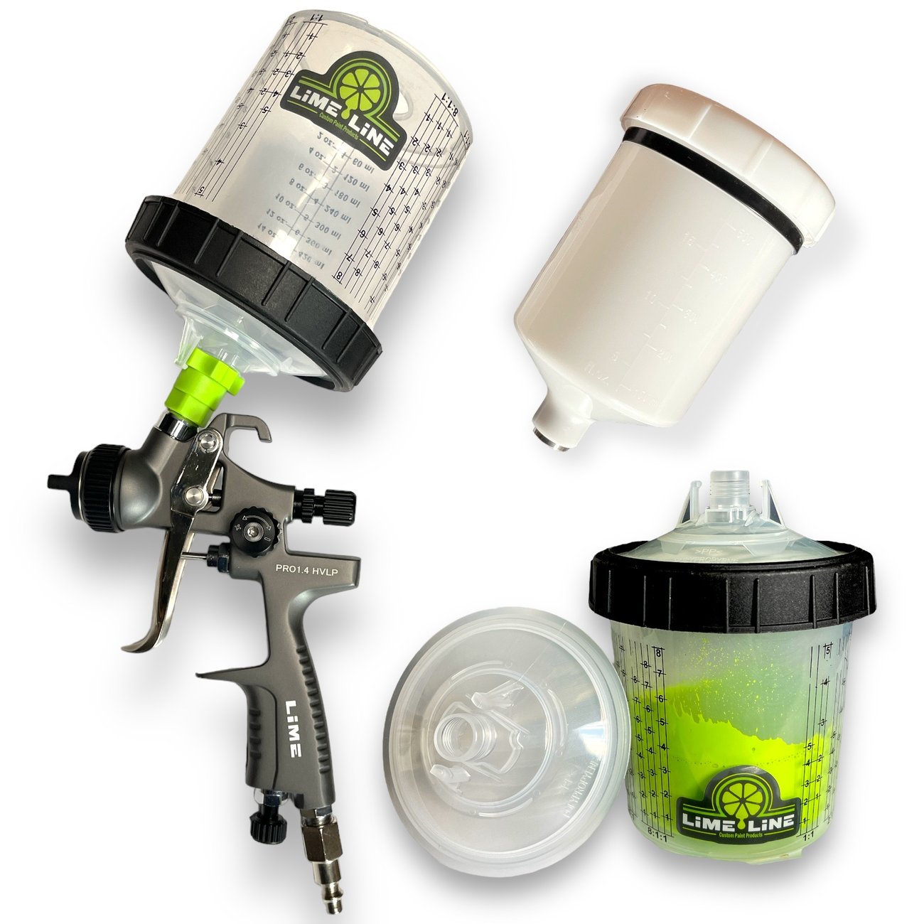 1.4 mm Hvlp Pro Spray Gun | LiME LiNE